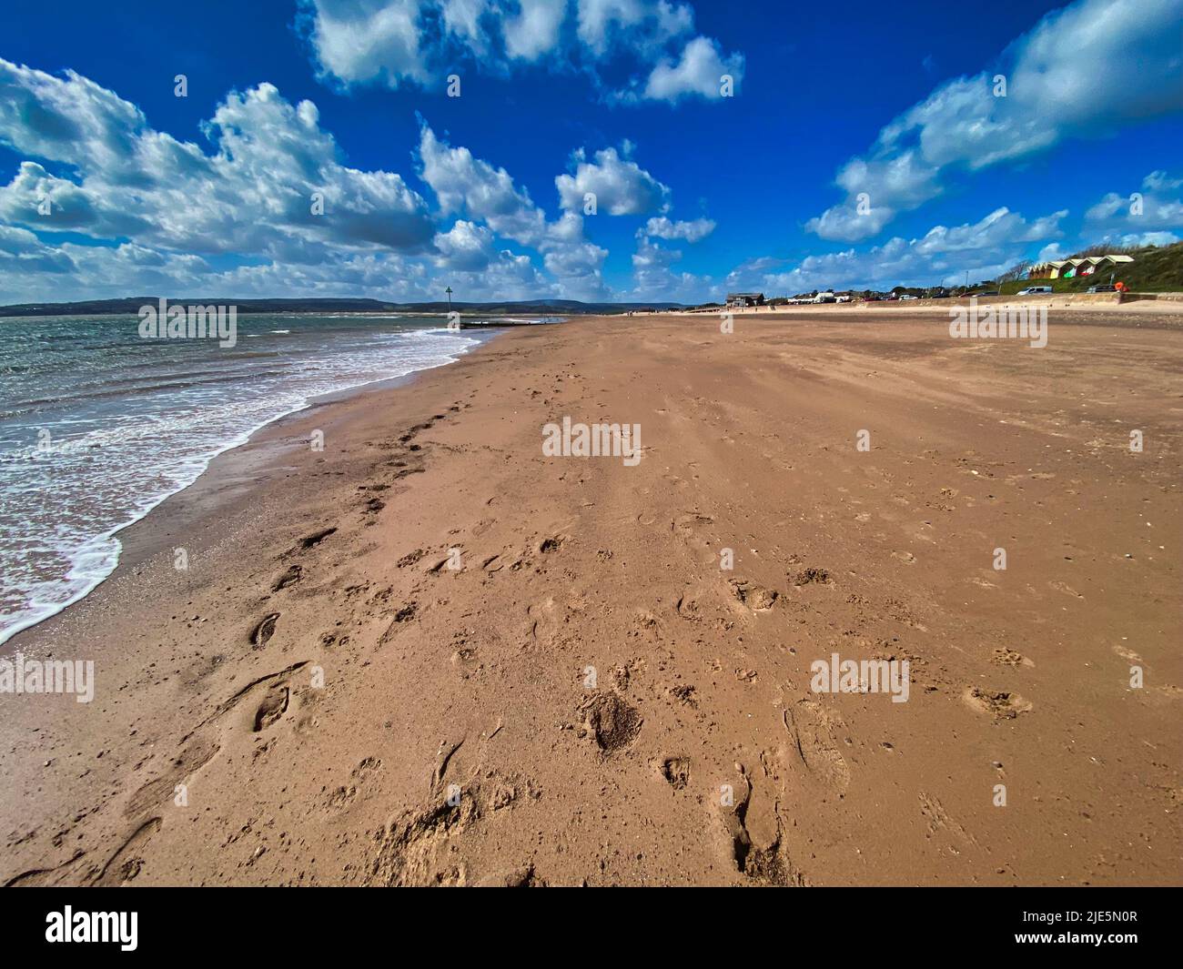 Exmouth seafront in Devon Stock Photo - Alamy