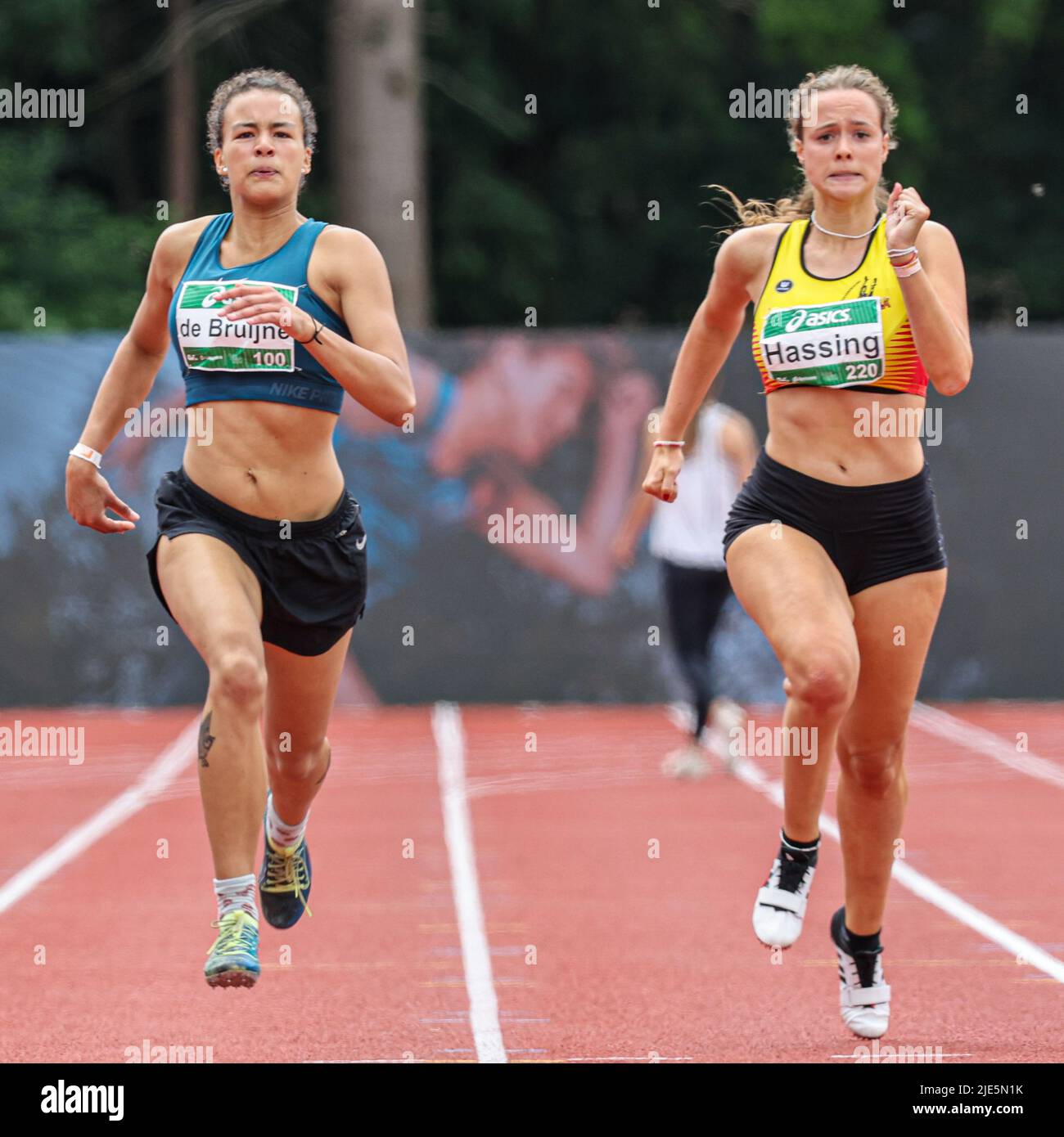 APELDOORN, NETHERLANDS - JUNE 25: Joy de Bruijne of The Netherlands ...