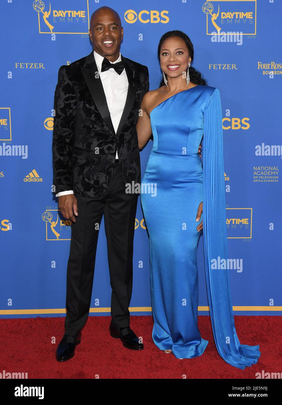 Los Angeles, USA. 24th June, 2022. (L-R) Kevin Frazier and Nischelle ...