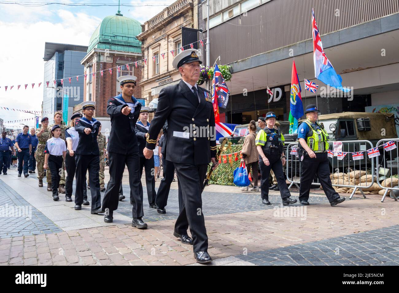 High Street, Southend on Sea, Essex, UK. 25th Jun, 2022. An Armed ...