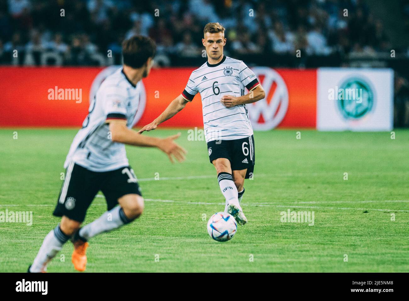Mönchengladbach, Borussia-Park, 14.06.22: Joshua Kimmich (Germany) am ...