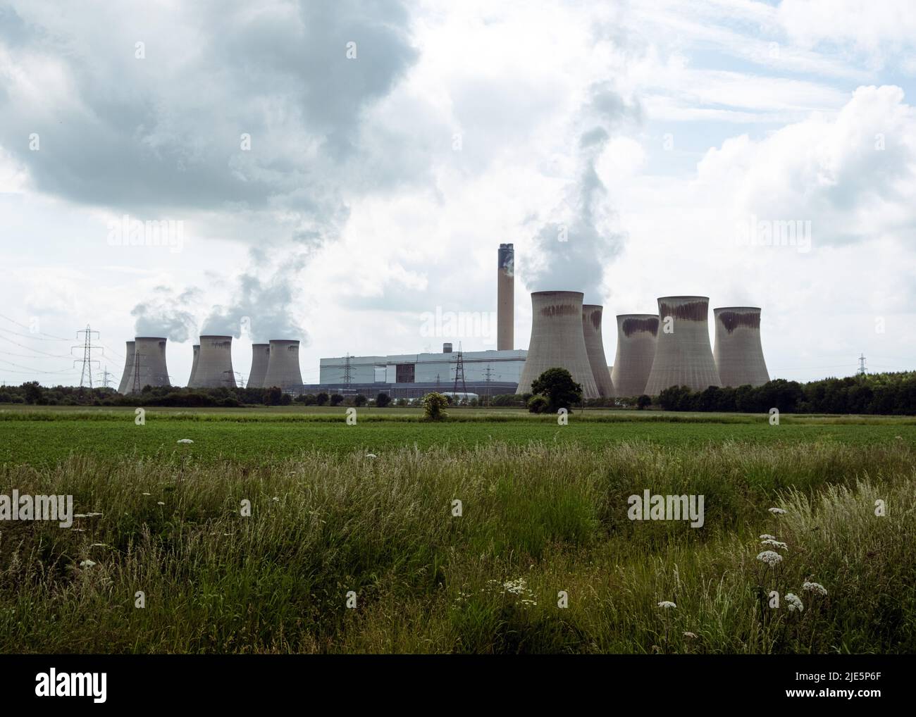 Cooling tower towers landscape hi-res stock photography and images - Alamy