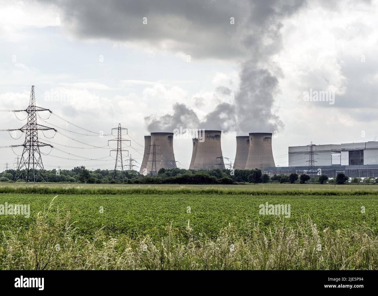 Cooling tower towers landscape hi-res stock photography and images - Alamy