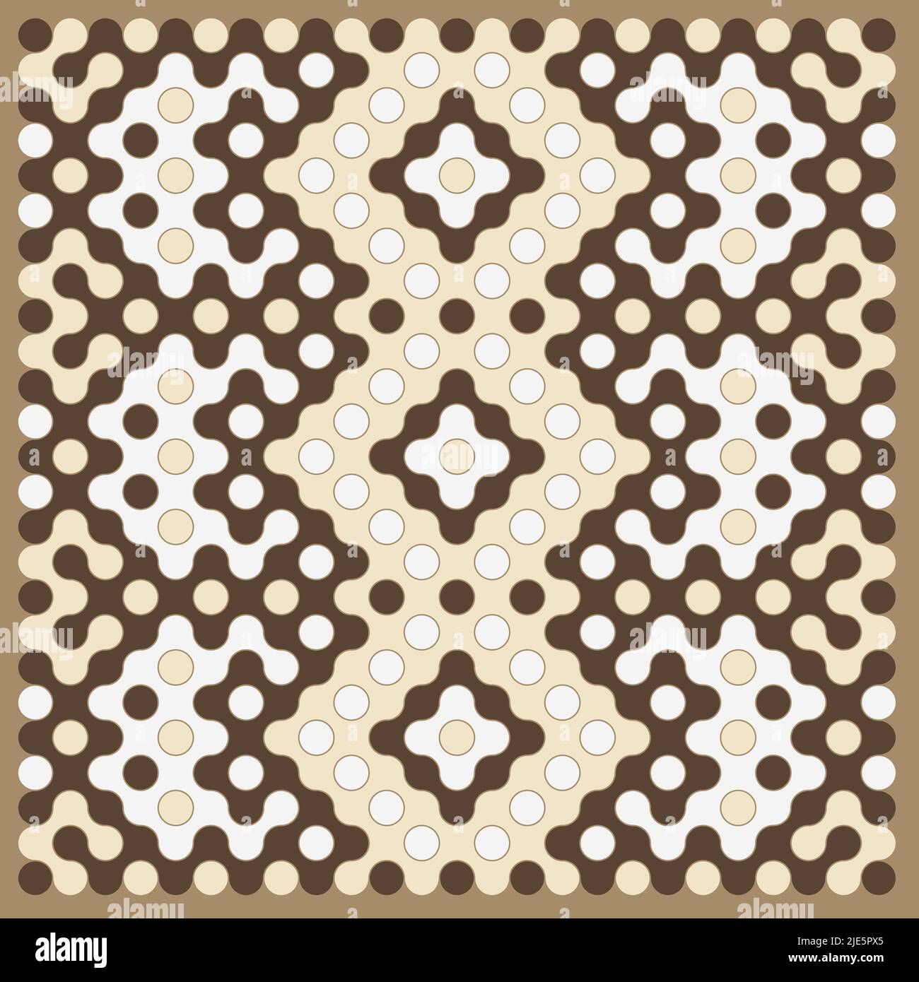 Random color rounded truchet tiling illustration Stock Vector Image ...