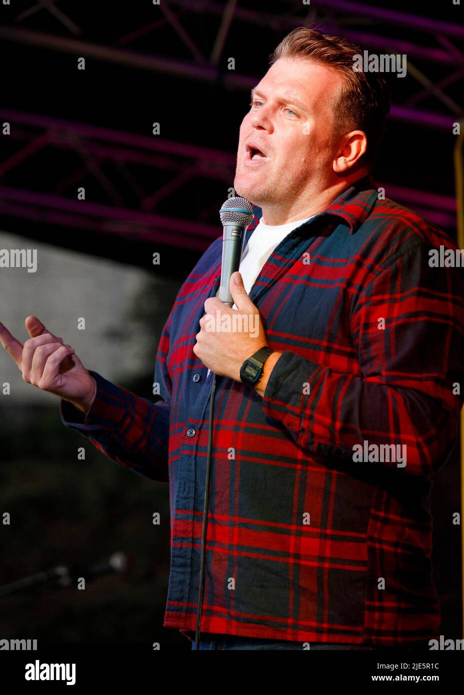 Ash Frith, Stand Up Comedian, Open Air Comedy, Leigh Folk Festival ...