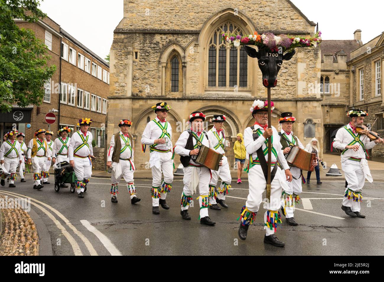 Morris Men Abingdon Stock Photo - Alamy