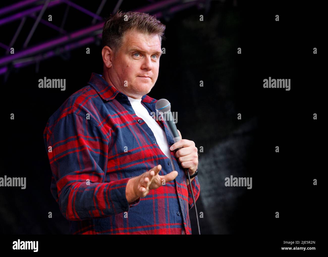 Ash Frith, Stand Up Comedian, Open Air Comedy, Leigh Folk Festival ...