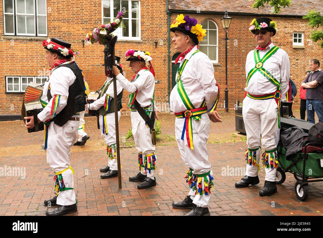 Morris Men Abingdon Stock Photo - Alamy