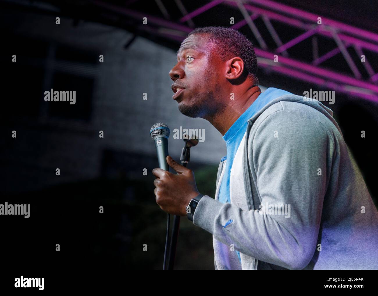 Nathan Caton, Stand Up Comedian, Open Air Comedy, Leigh Folk Festival ...