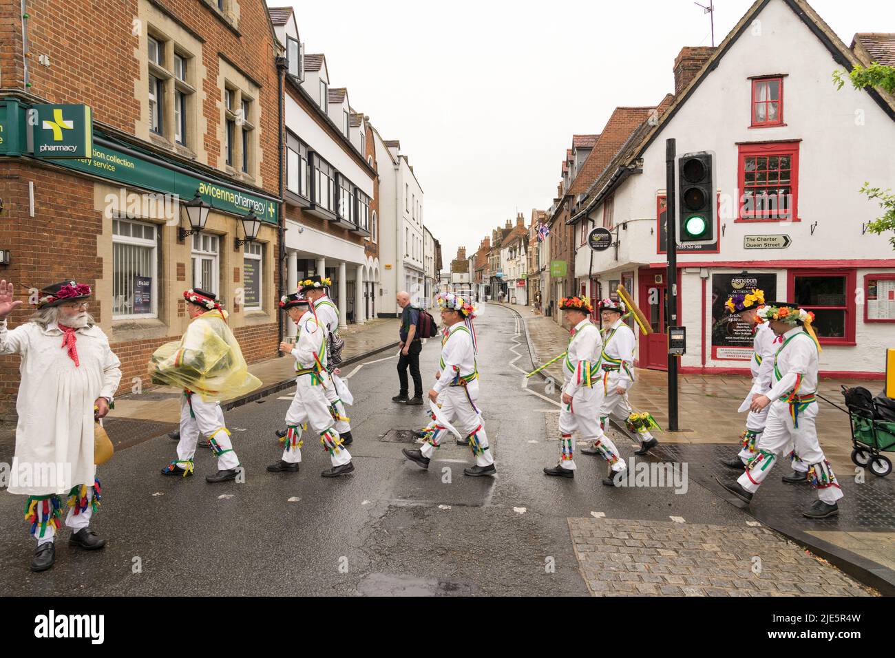Morris Men Abingdon Stock Photo - Alamy