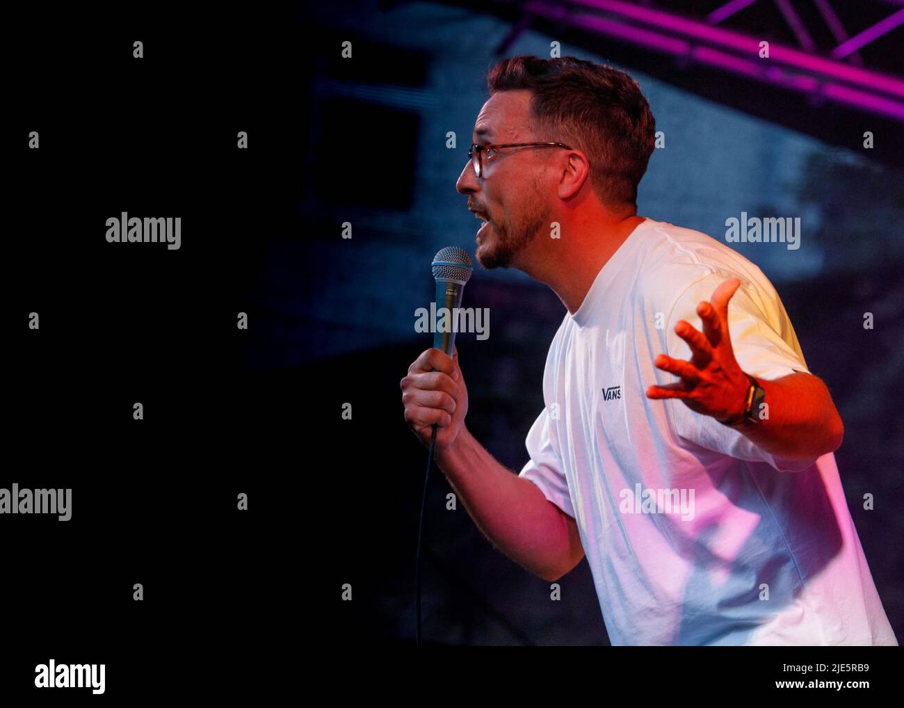 Ross McGrane, Stand Up Comedian, Open Air Comedy, Leigh Folk Festival ...