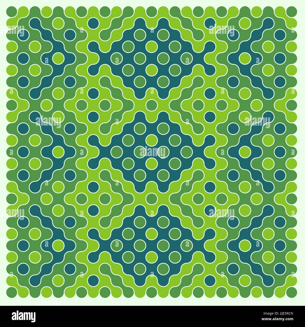 Random color rounded truchet tiling illustration Stock Vector Image ...