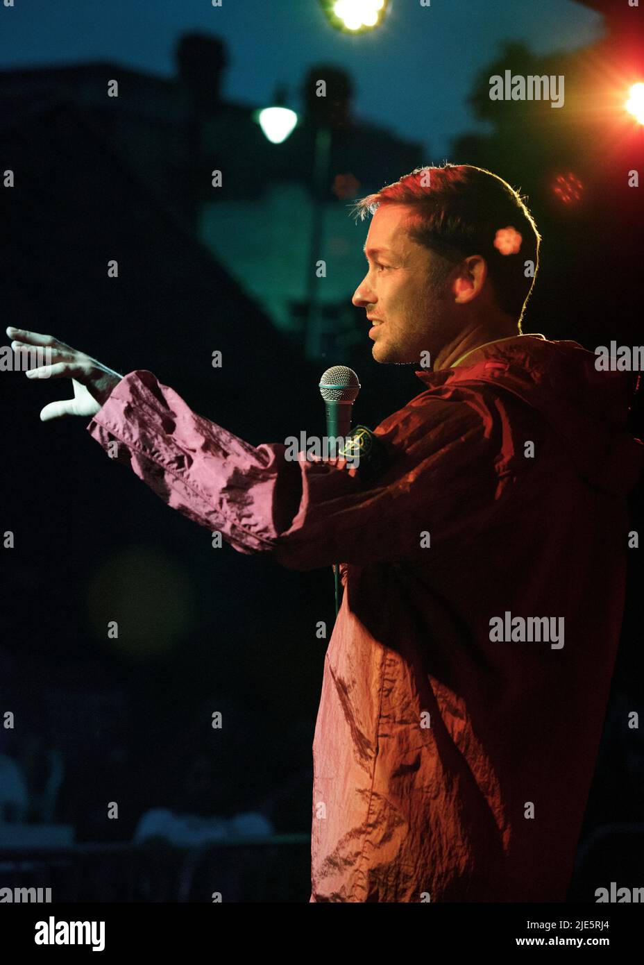 James Beatty, Stand Up Comedian, Open Air Comedy, Leigh Folk Festival ...