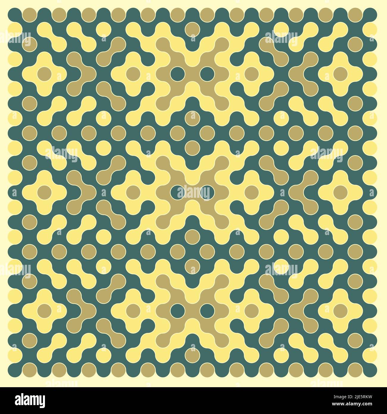 Random color rounded truchet tiling illustration Stock Vector Image ...