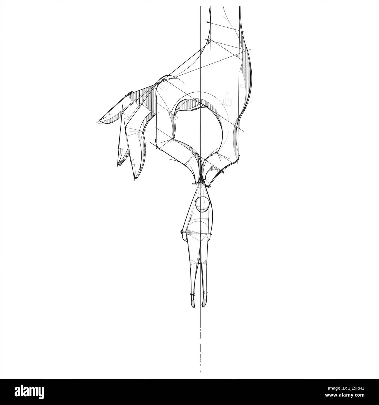 Lift figure Stock Vector Images - Alamy