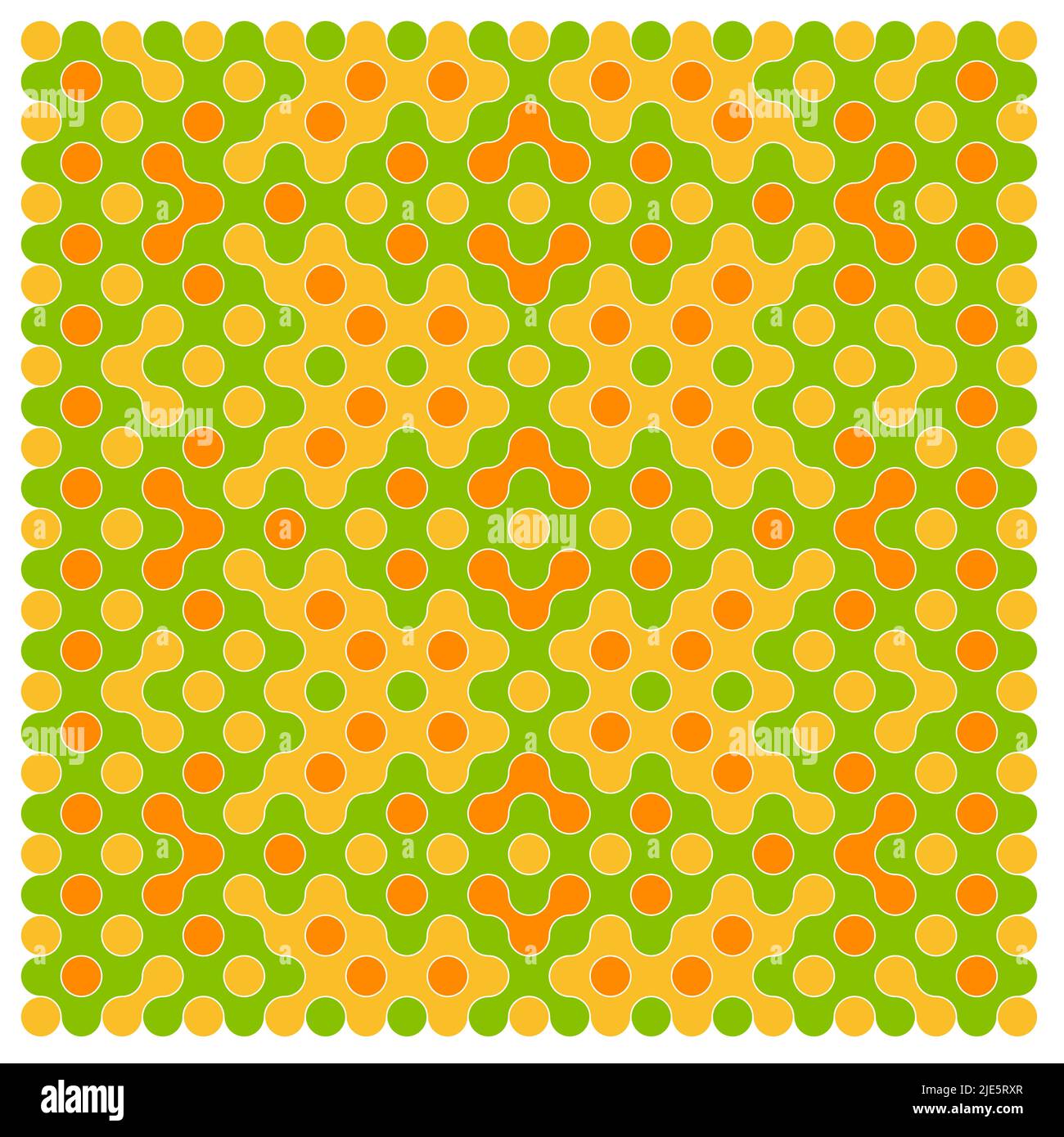 Random color rounded truchet tiling illustration Stock Vector Image ...