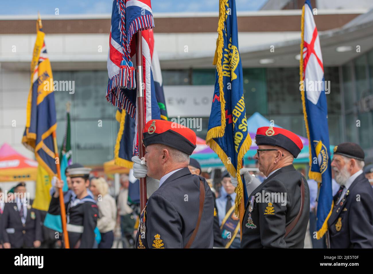 Southend on Sea, UK. 25th June 2022. Armed Forces Day parade and open ...