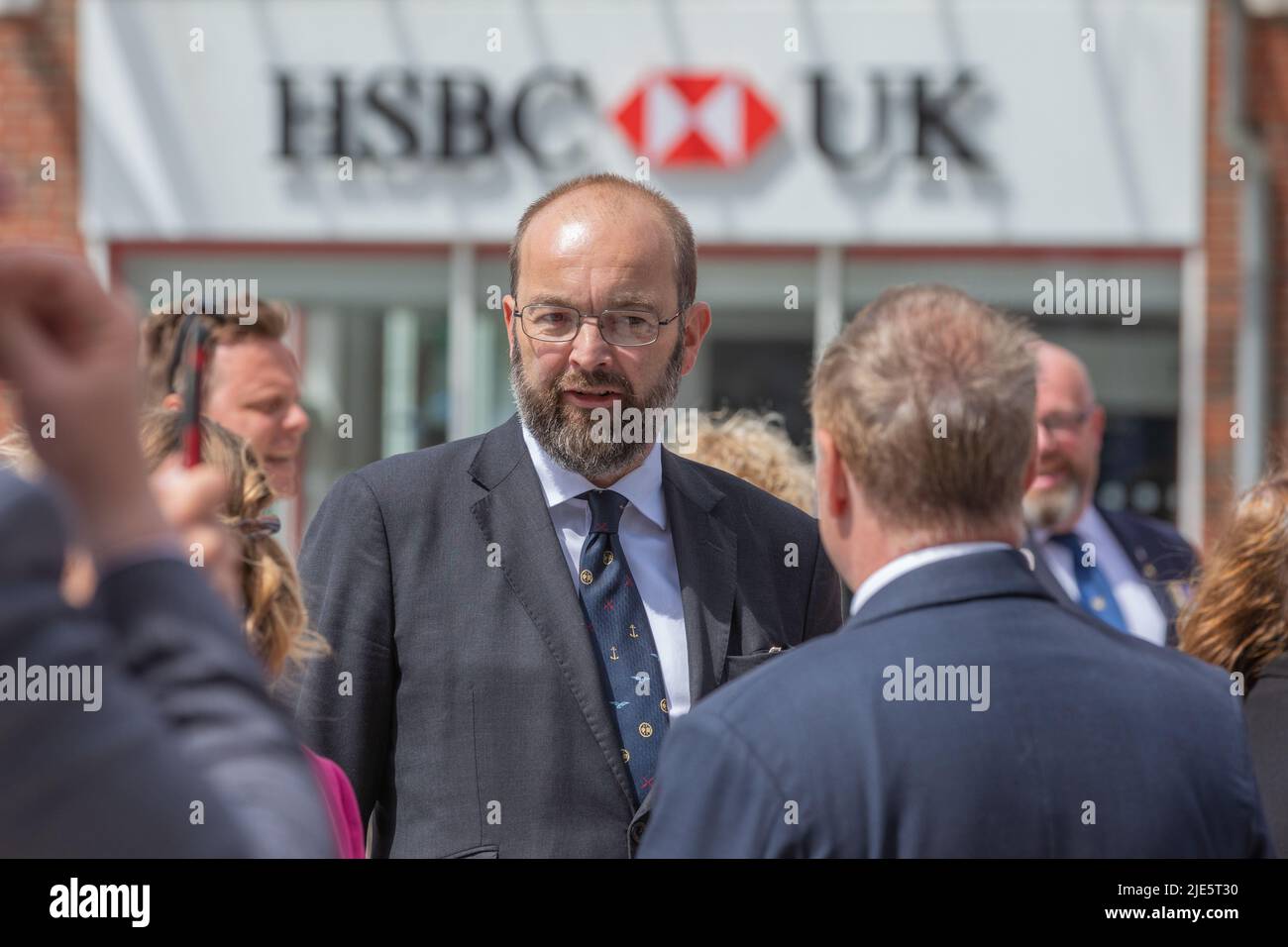 James duddridge conservative mp rochford southend east hi-res stock ...