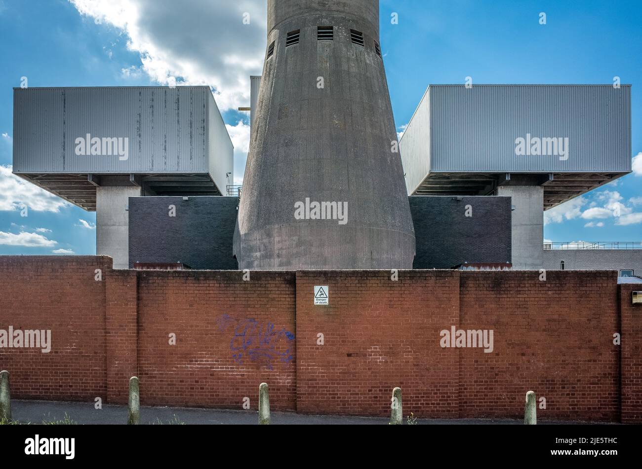 Taylors Lane Power Station owned by Uniper, situated in Willesden ...