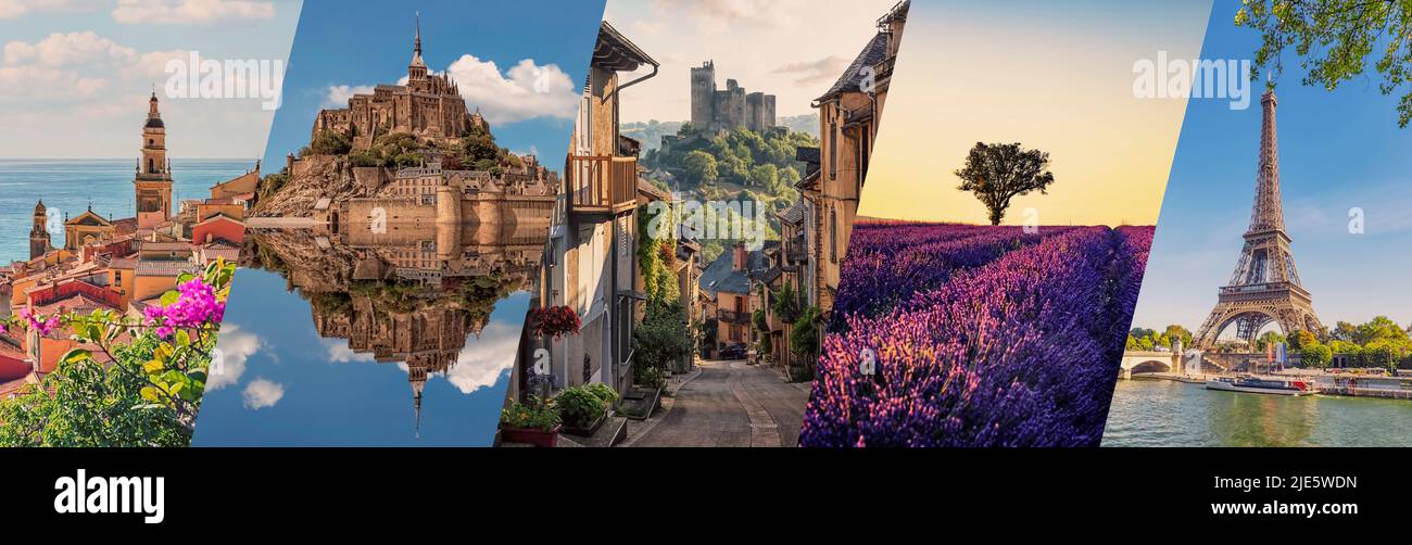 Landmarks collage hi-res stock photography and images - Alamy