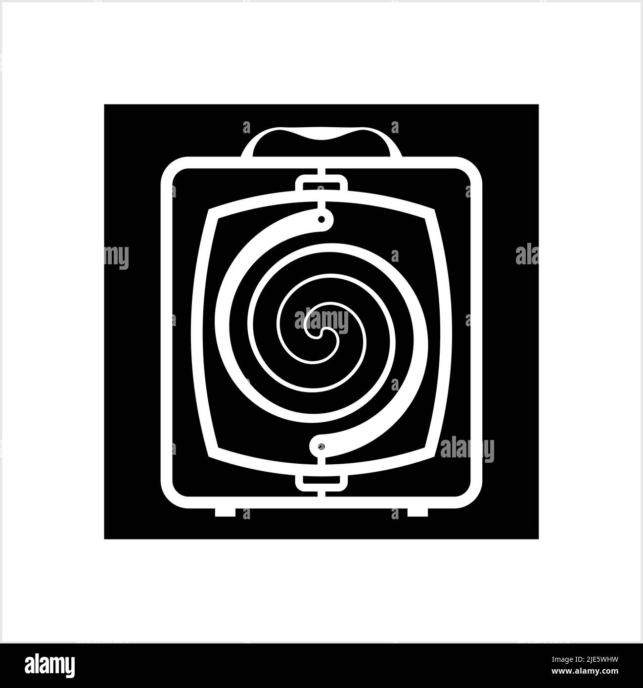 Water heater line icon Black and White Stock Photos & Images - Alamy