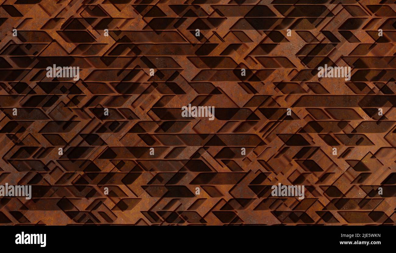 structured rusty metal plate Stock Photo - Alamy