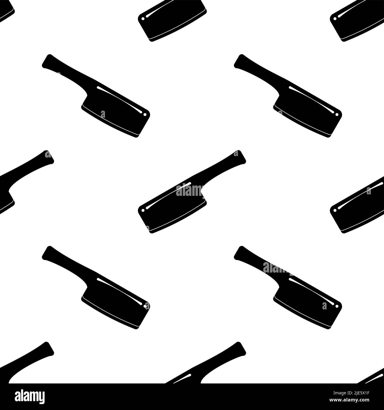 Meat Chopper Icon, Knife Seamless Pattern Vector Art Illustration Stock ...