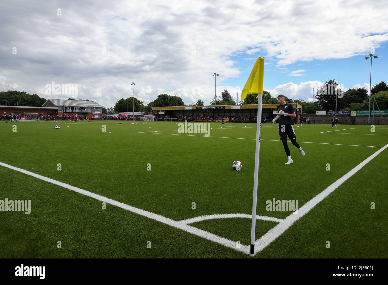 General view inside Sandy Lane Stadium ahead of today's game Stock ...