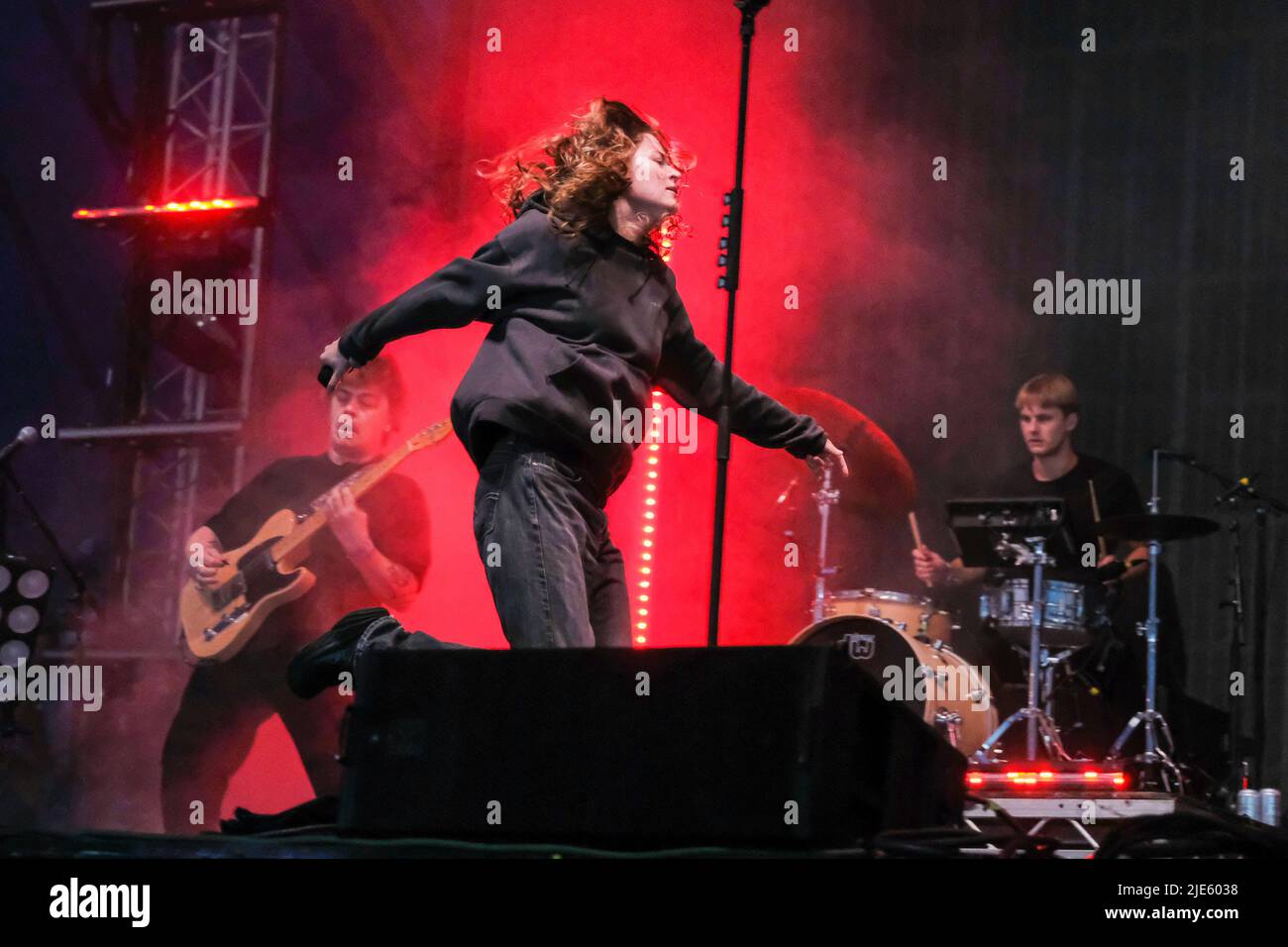 Scandipop Norwegian indie pop artist singer Marie Ulven Ringheim, known ...