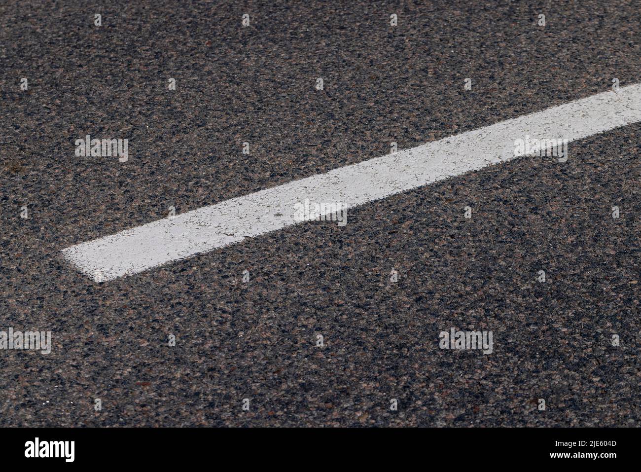 paved piece of highway, the structure of a highway made of crushed ...