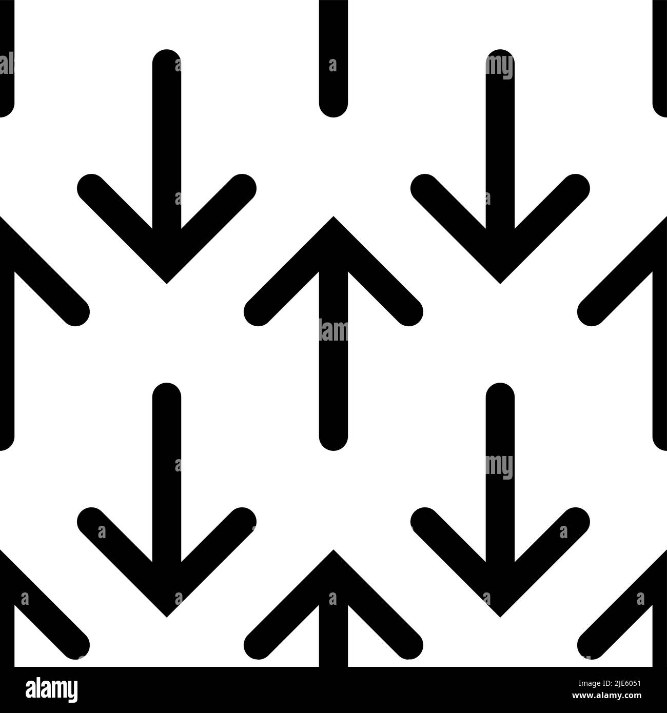 Arrow Icon Seamless Pattern, Direction Arrow Icon Vector Art ...