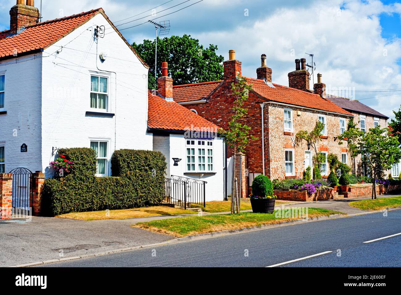 Dunnington Village, North Yorkshire, England Stock Photo - Alamy