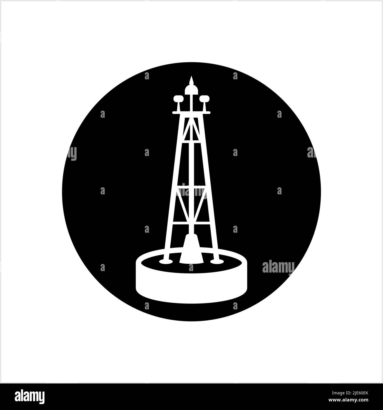 Buoy Icon, Float Buoy Icon Vector Art Illustration Stock Vector Image ...