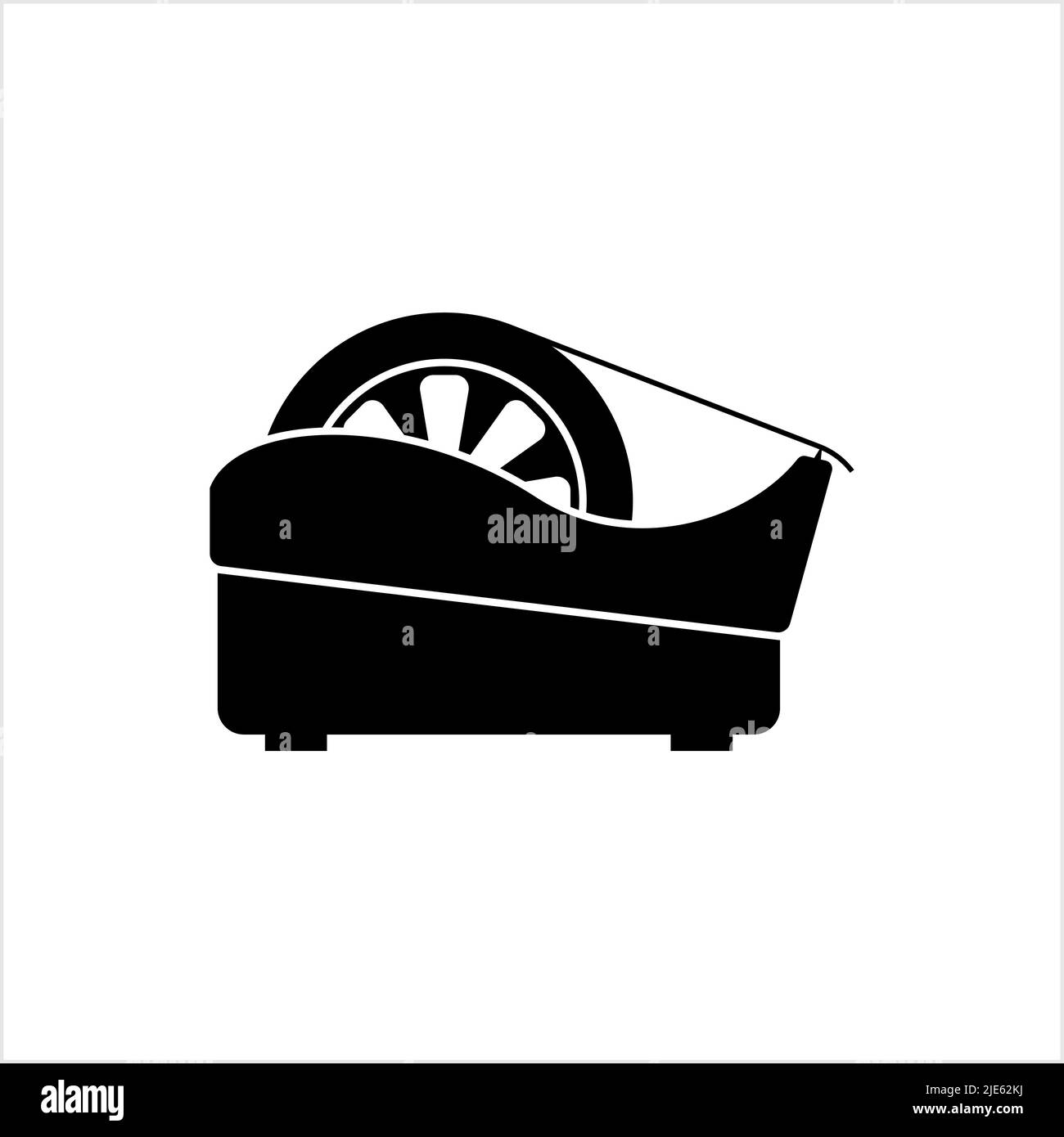 Tape Dispenser Icon, Adhesive Tape Holder Icon Vector Art Illustration ...