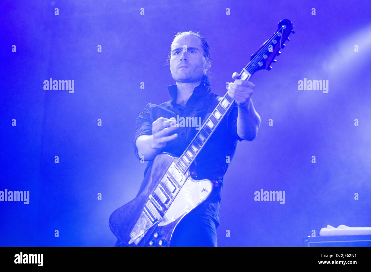 Oslo, Norway. 25th June, 2022. The Norwegian black metal band Vemod ...