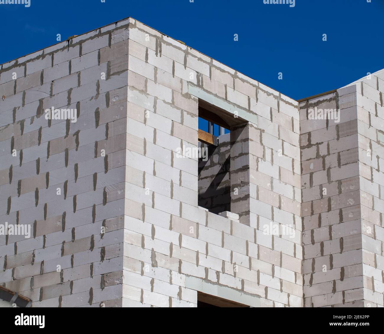 construction of a new building, a construction site on which a new ...