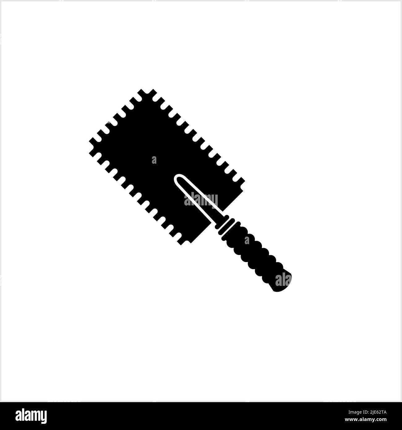 Trowel Icon, Trowel Vector Art Illustration Stock Vector Image & Art ...