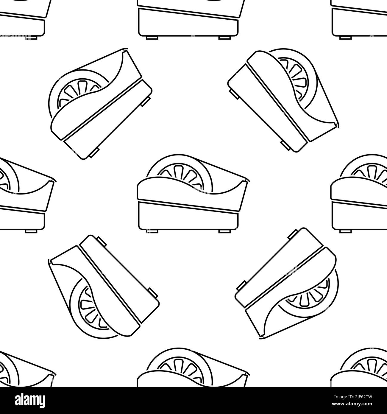 Tape Dispenser Icon Seamless Pattern, Adhesive Tape Holder Icon Vector ...