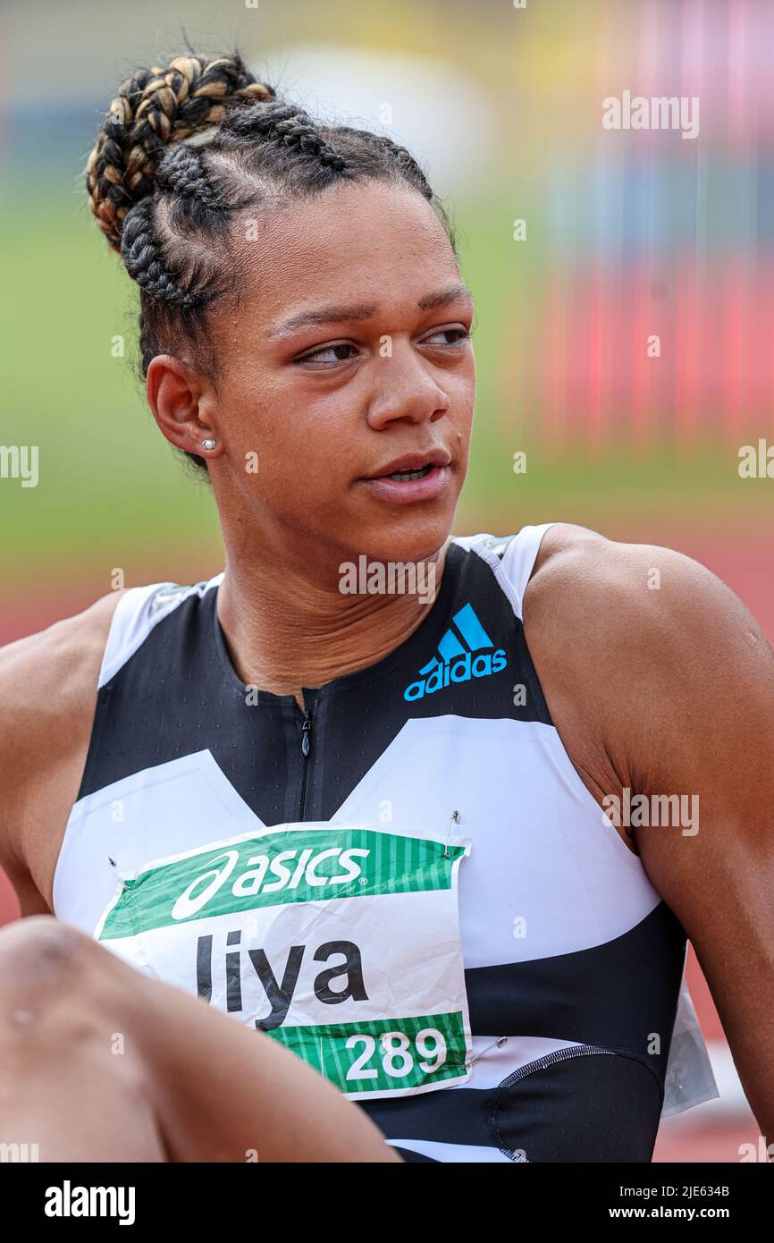 APELDOORN, NETHERLANDS - JUNE 25: Tasa Jiya of The Netherlands ...