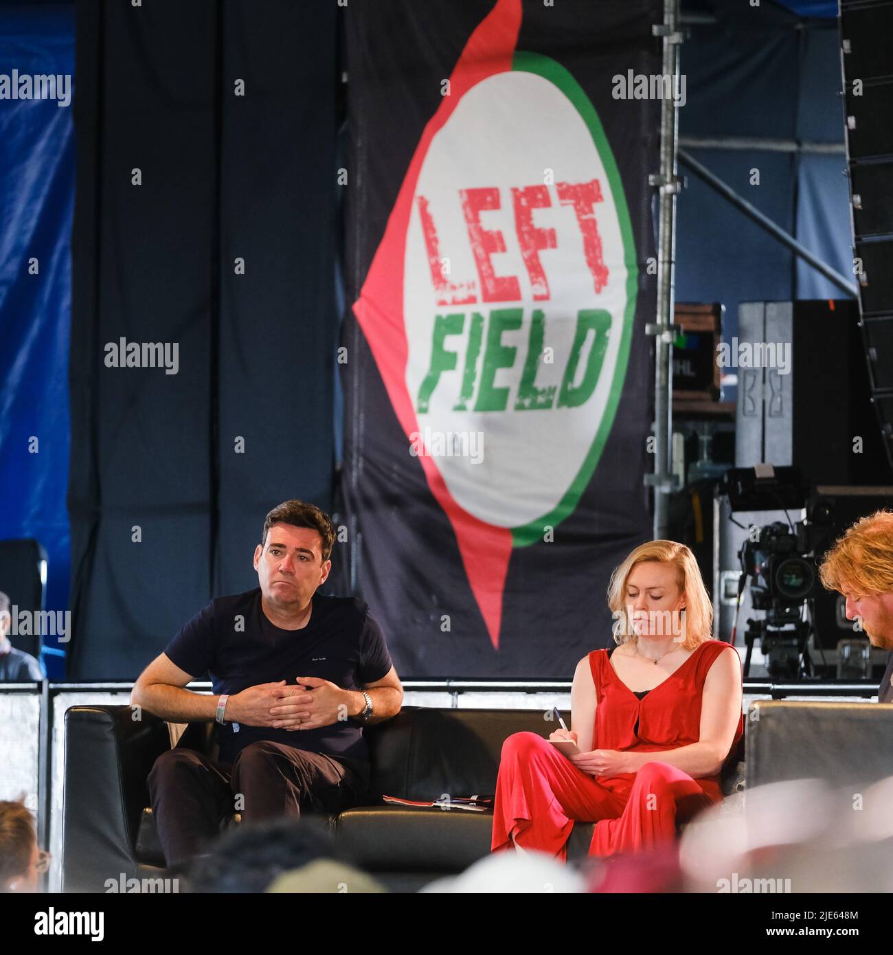 UK. 25th June, 2022. UK. Saturday, Jun. 25, 2022. Andy Burnham, Mayor ...