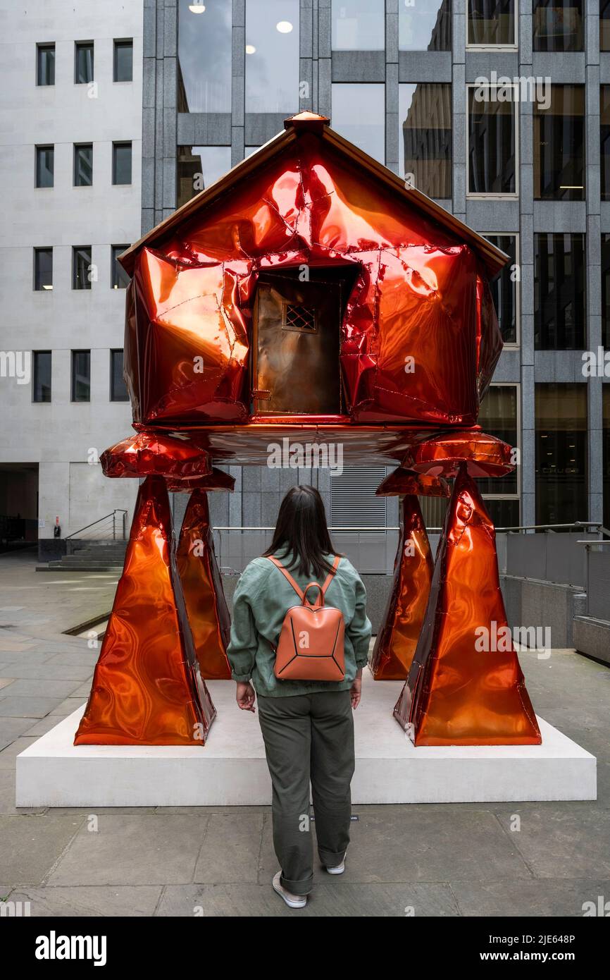 London, UK. 25 June 2022. "The Granary" by Jesse Pollock, part of the ...