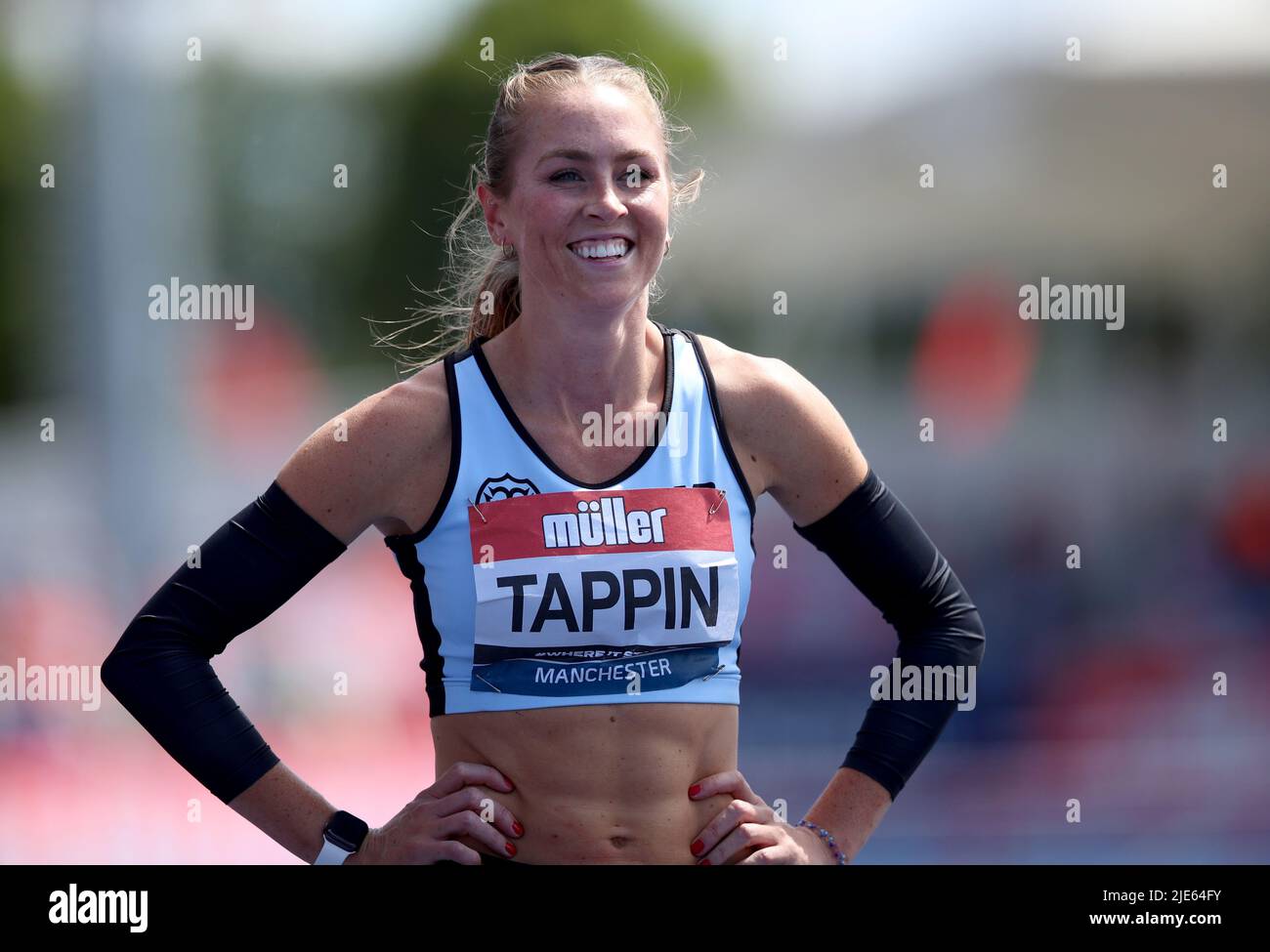 Jessica Tappin during day two of the Muller UK Athletics Championships ...