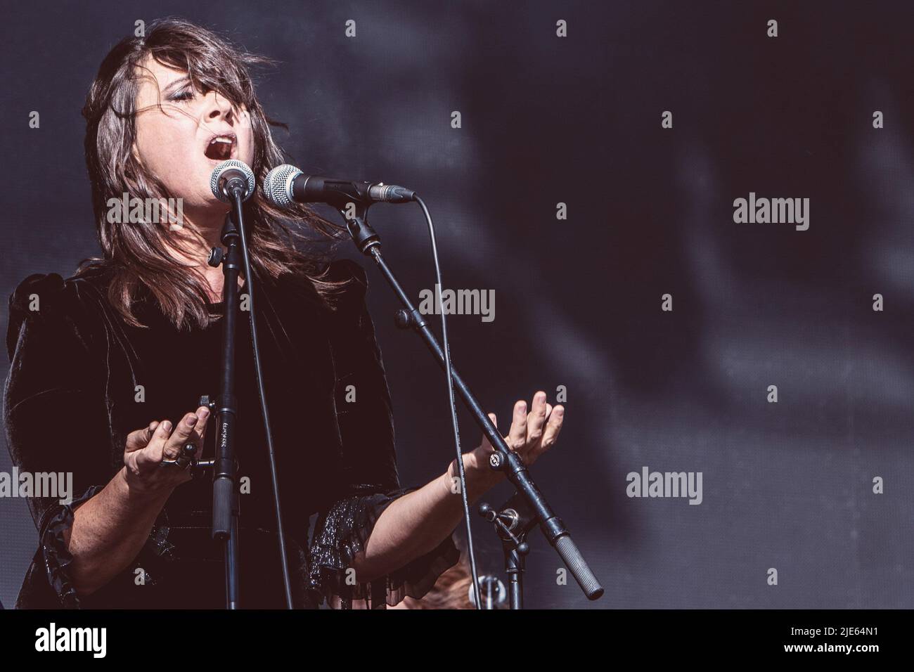 Cat Power (Charlyn Marie "Chan" Marshall) performs on stage at All ...