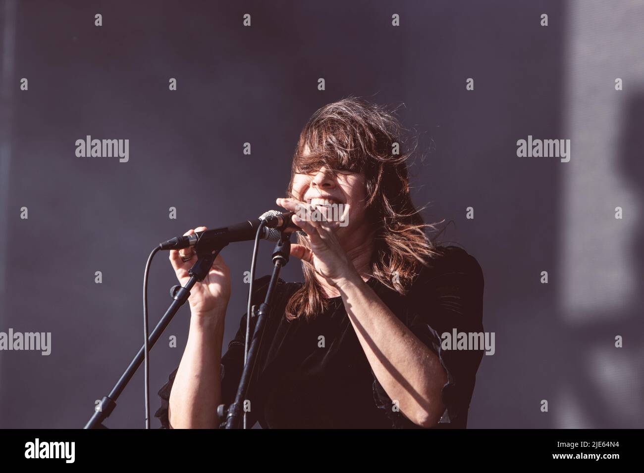 Cat Power (Charlyn Marie "Chan" Marshall) performs on stage at All ...