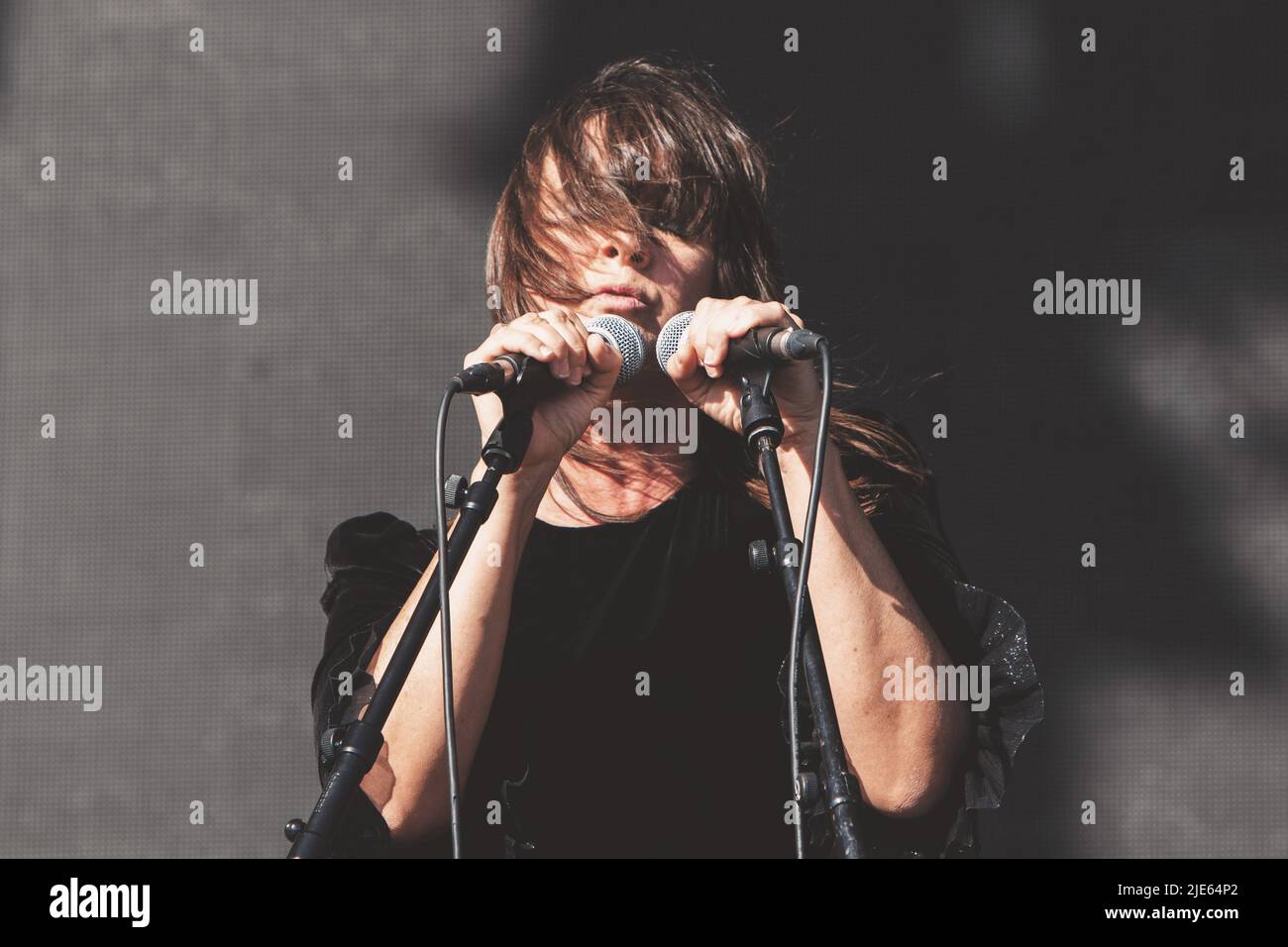 Cat Power (Charlyn Marie "Chan" Marshall) performs on stage at All ...