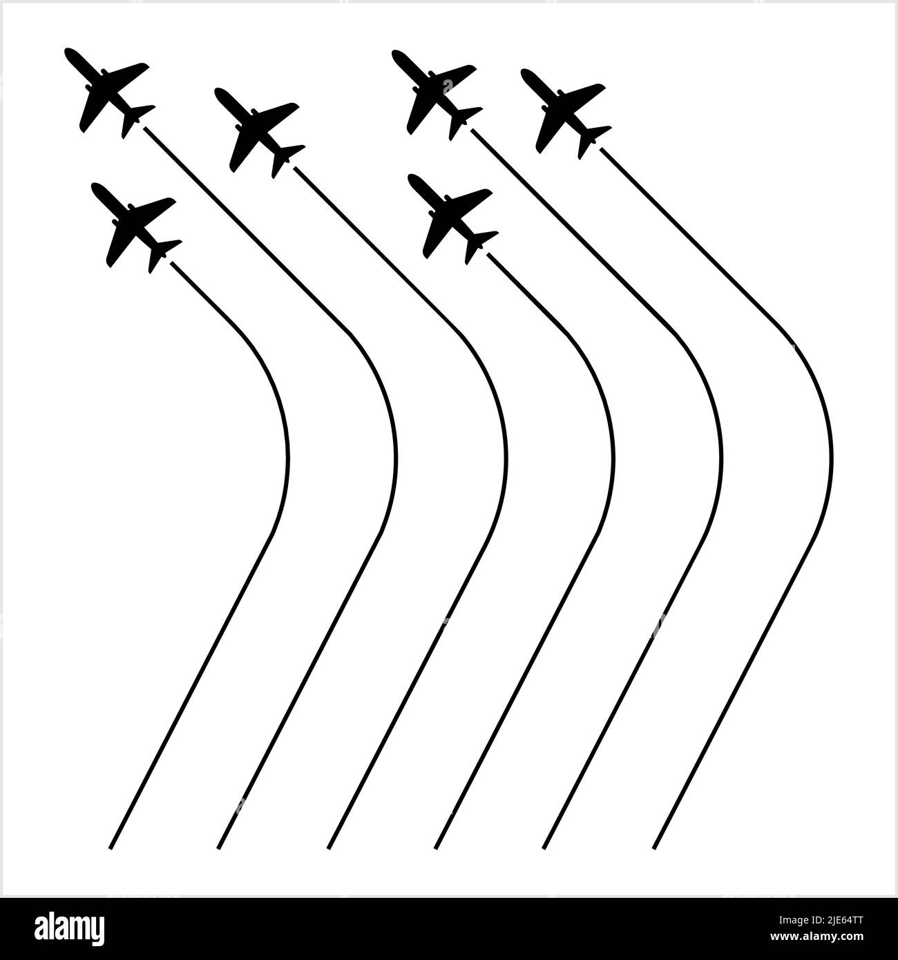 Airplane Flying Formation, Air Show Display, The Disciplined Flight ...