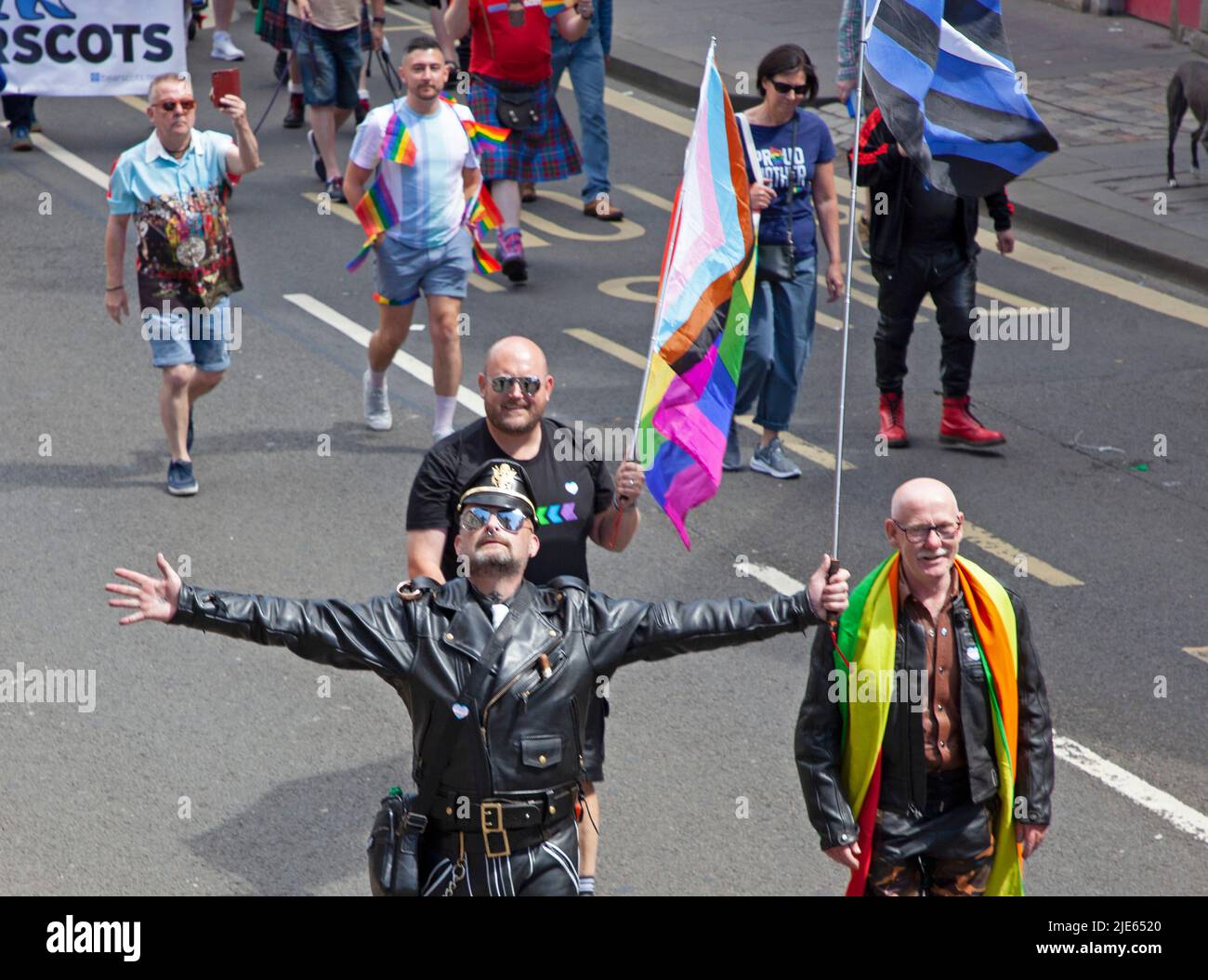 Pride edinburgh march hi-res stock photography and images - Alamy