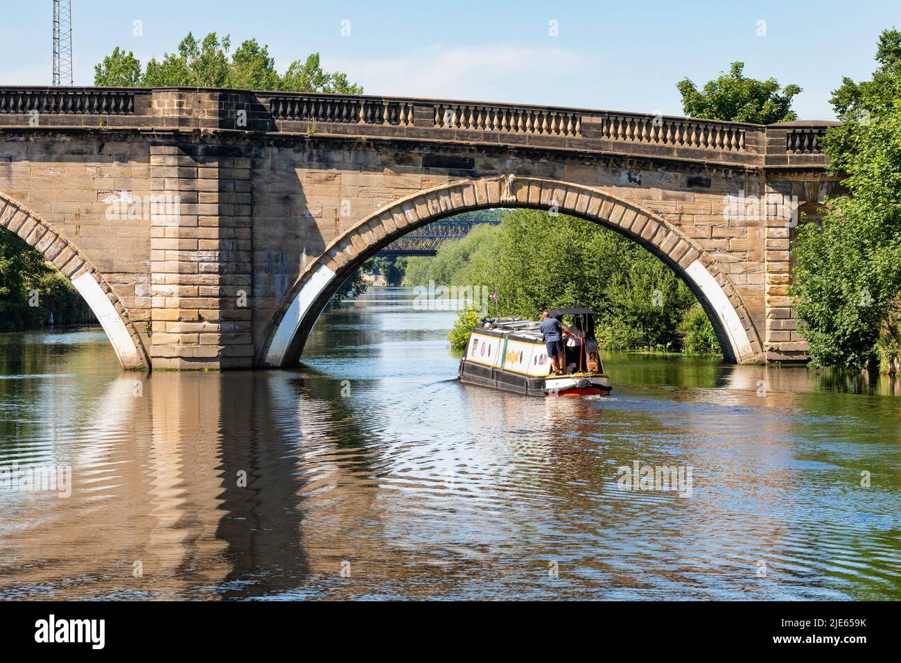 Ferrybridge Old Bridge, Ferrybridge, West Yorkshire, England, UK Stock ...