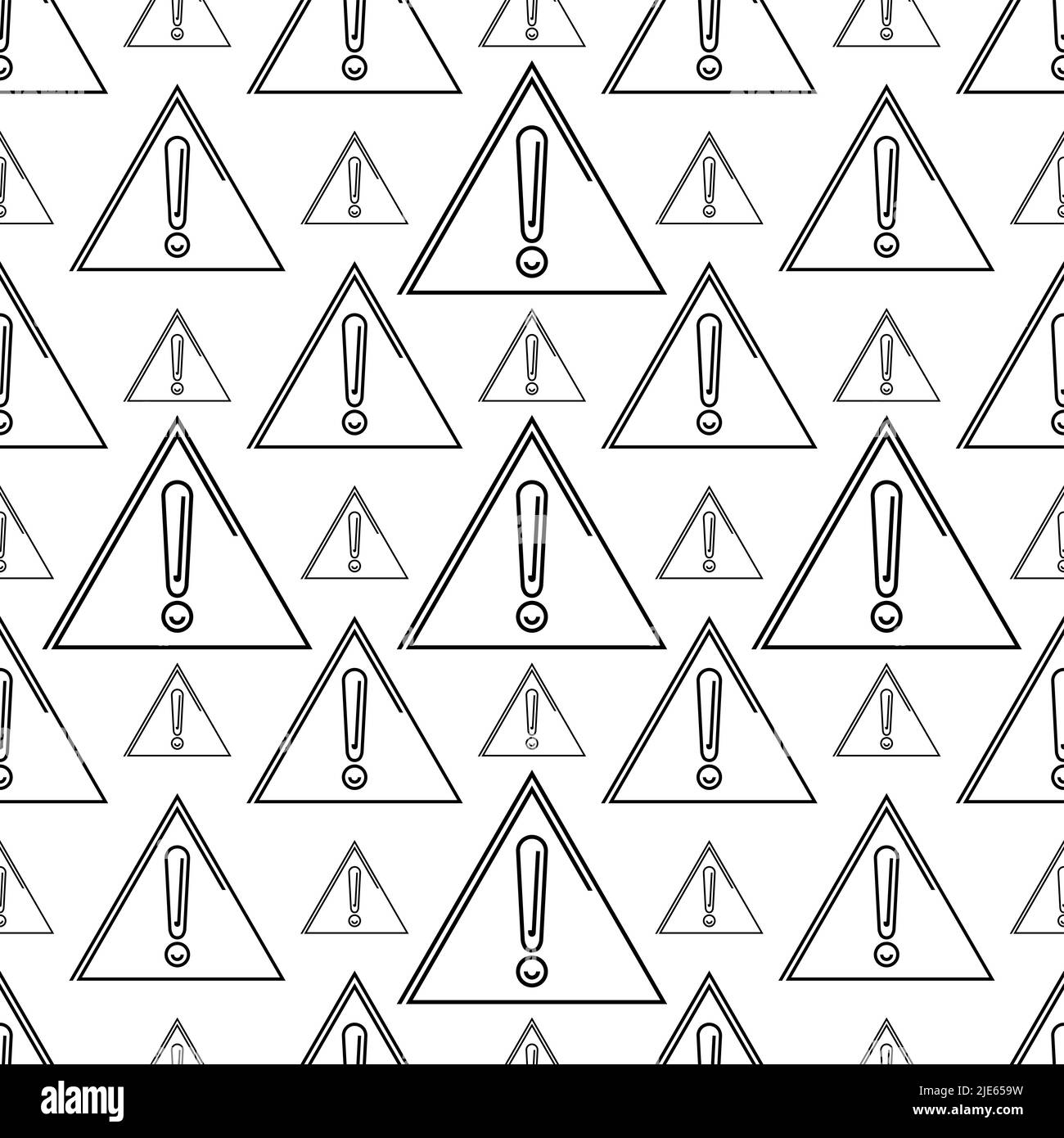 Alert Icon, Notification Icon Seamless Pattern Vector Art Illustration ...