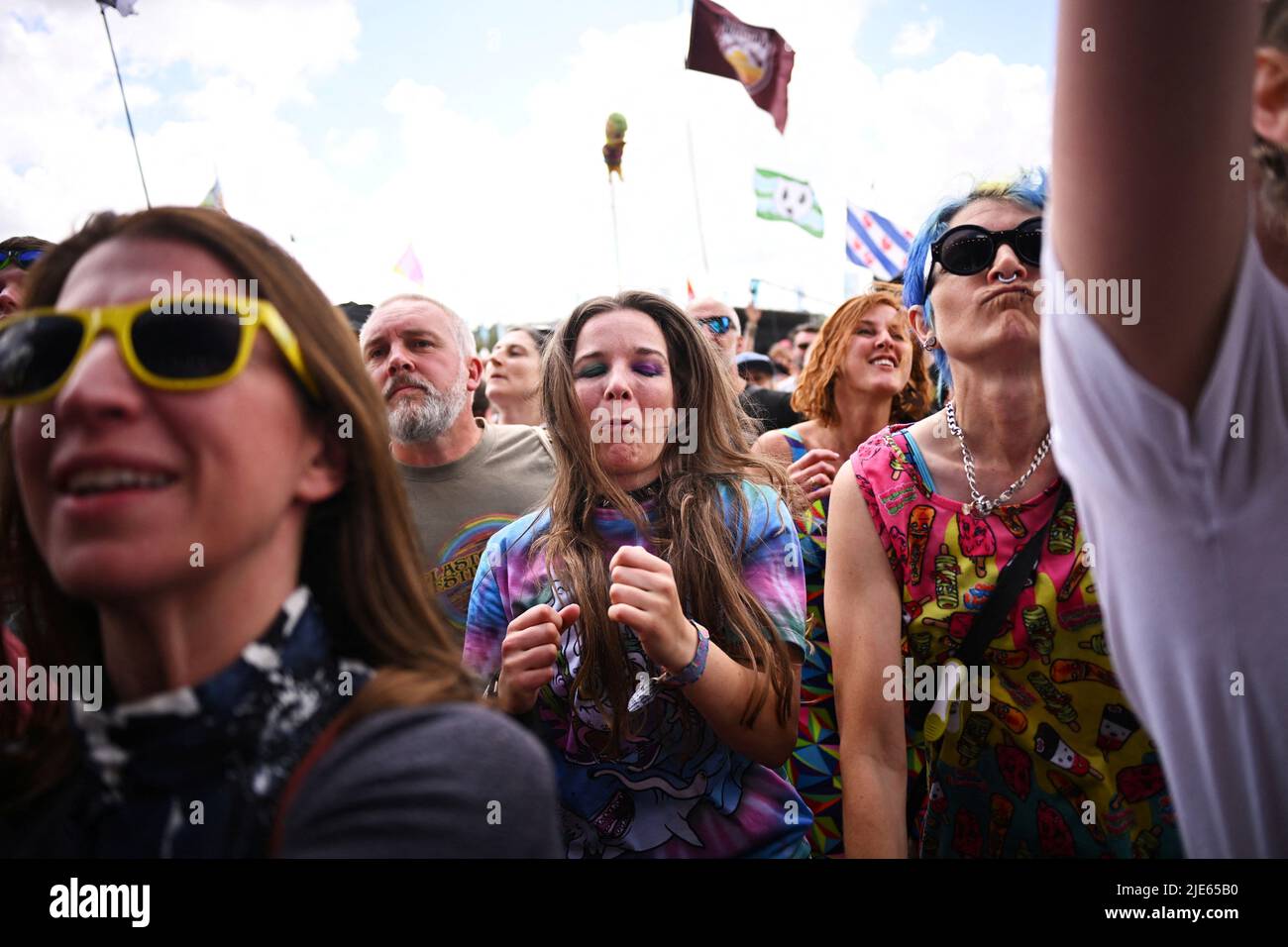 Skunk anansie glastonbury hi-res stock photography and images - Alamy